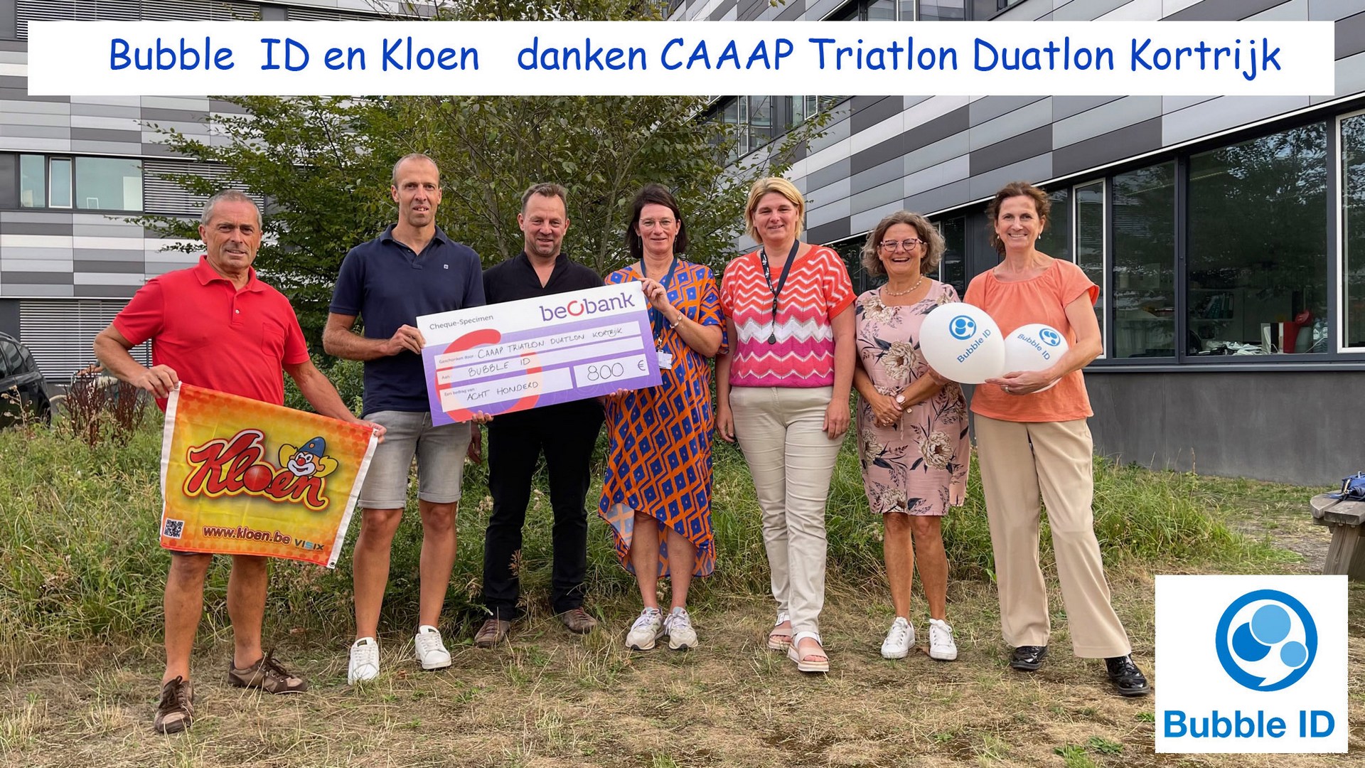 Caaap Triatlon Duatlon Kortrijk 2022 - Artikel - Bubble ID